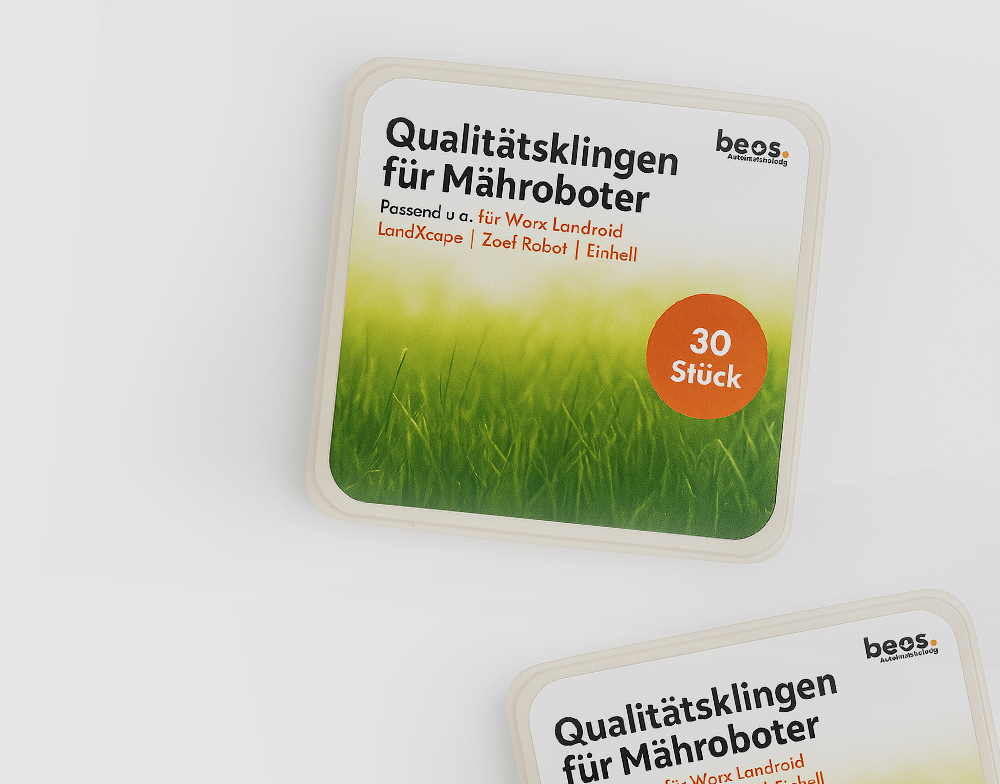 Replacement blades for robotic lawnmowers from beos – beos-tools